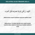 √ Doa Ketika Sujud Terakhir (Lafaz Arab, Rumi, dan Maksud)