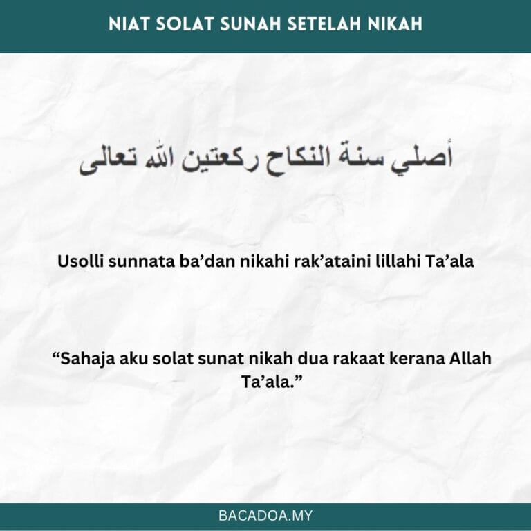 √ Contoh dan Penjelasan Lafaz Akad Nikah Yang Betul